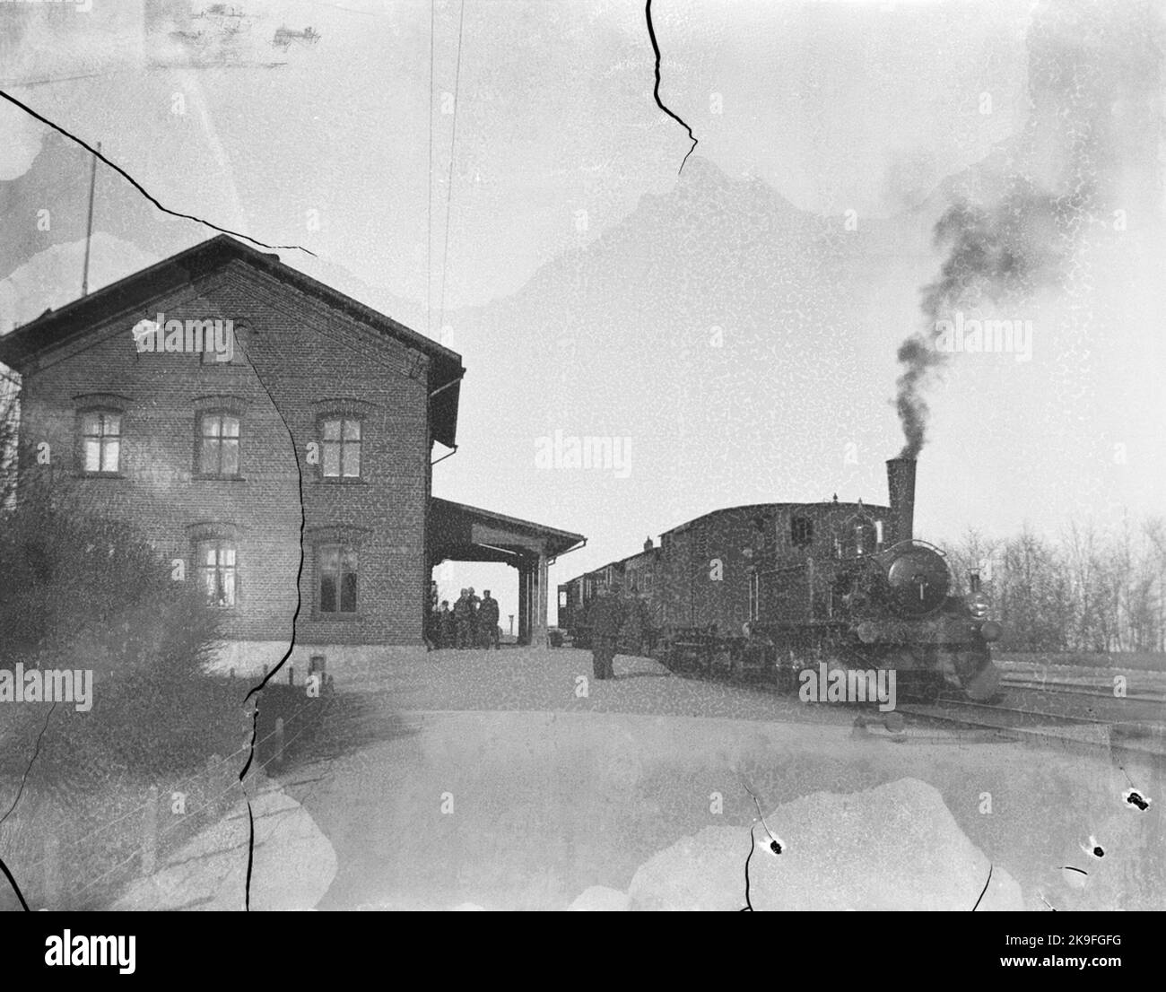 Simrishamn - Tommelilla Railway, CTJ, Simrishamns Railway Station Stock ...