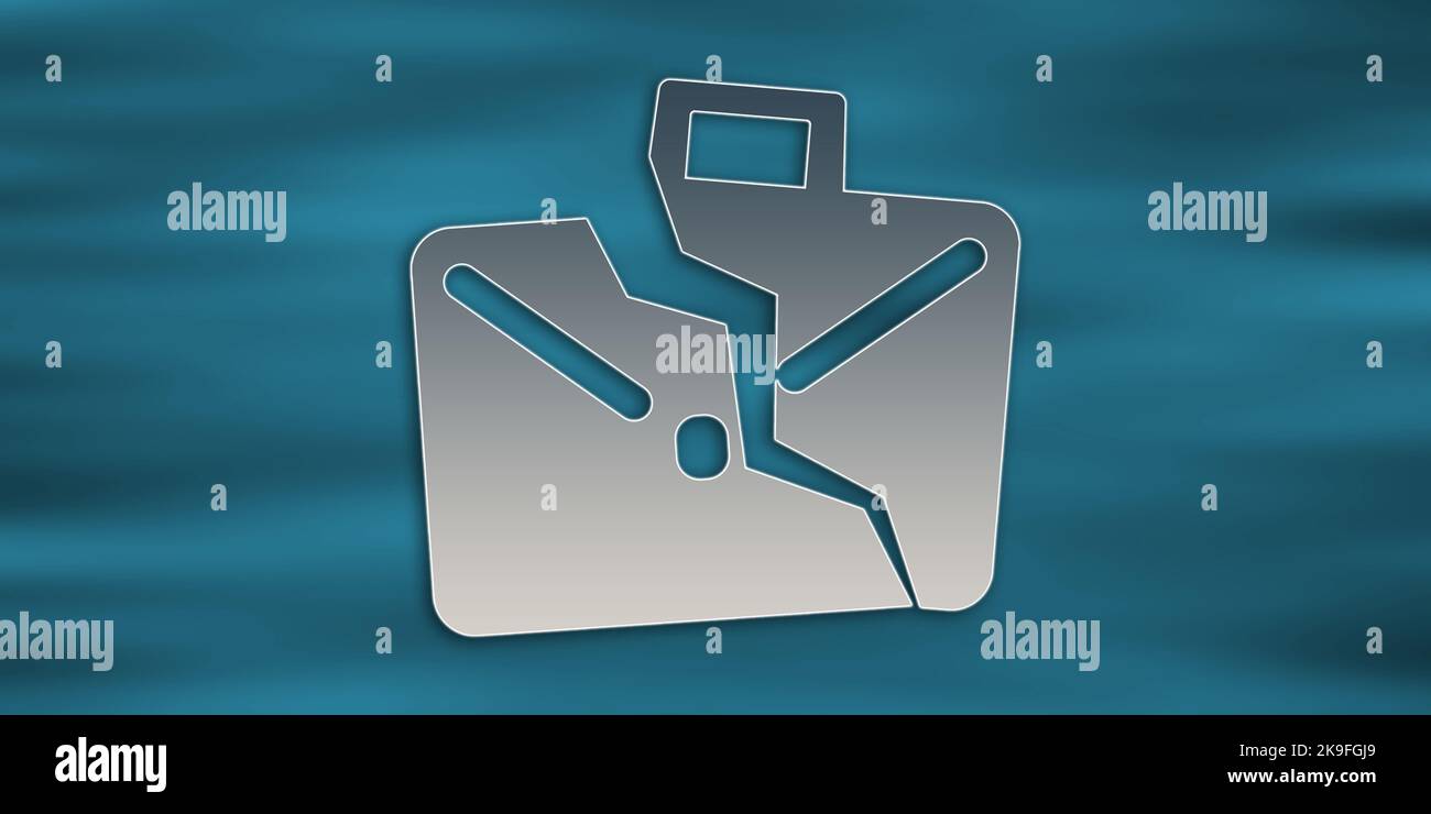 Illustration of a job loss concept Stock Photo - Alamy