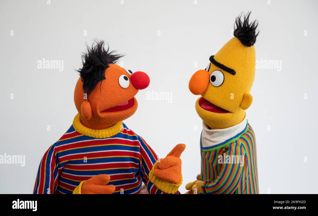 Hamburg, Germany. 24th Oct, 2022. The characters Ernie and Bert from ...