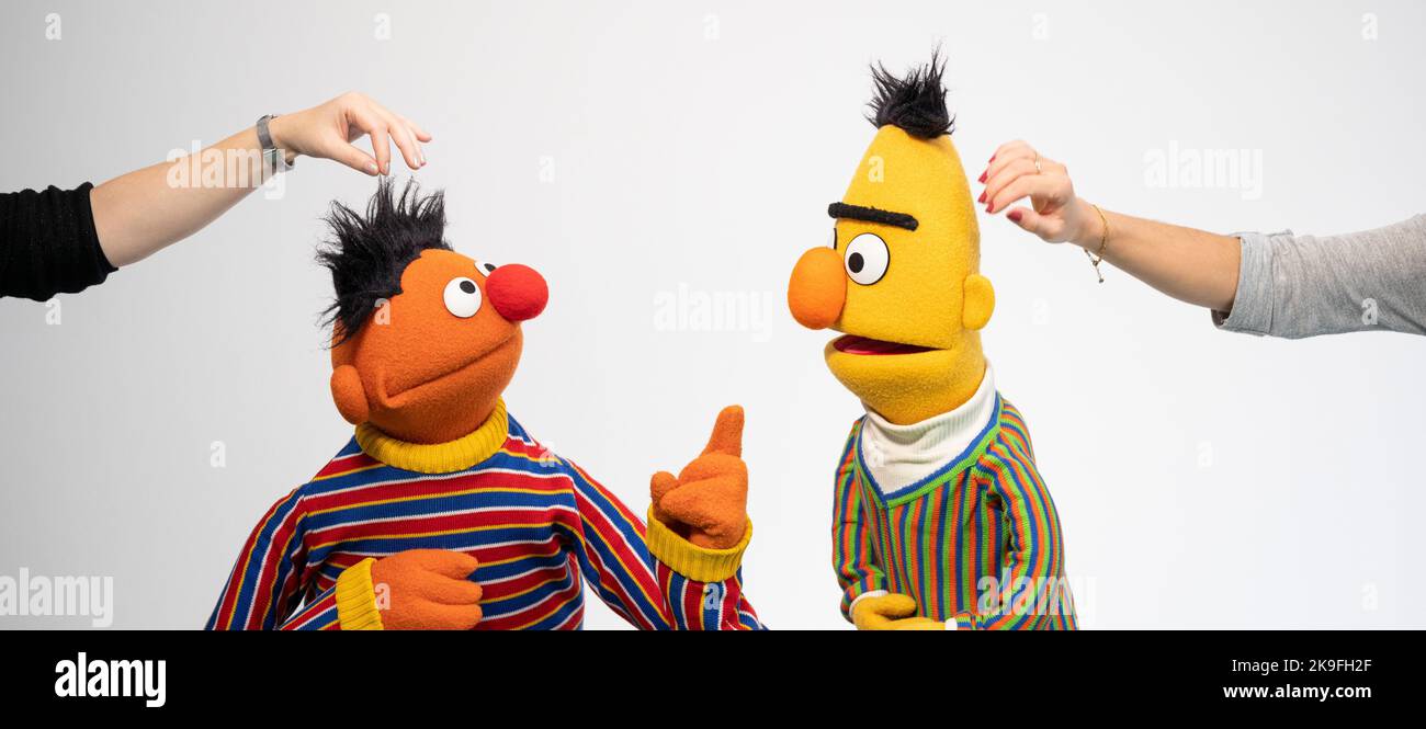 Hamburg, Germany. 24th Oct, 2022. The characters Ernie and Bert from ...