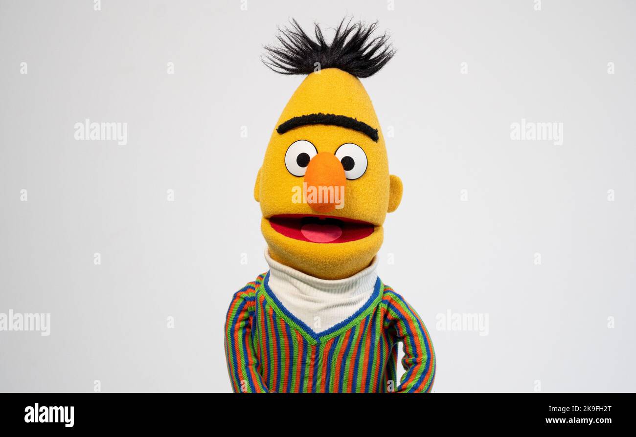 Hamburg, Germany. 24th Oct, 2022. The character Bert from Sesame Street ...