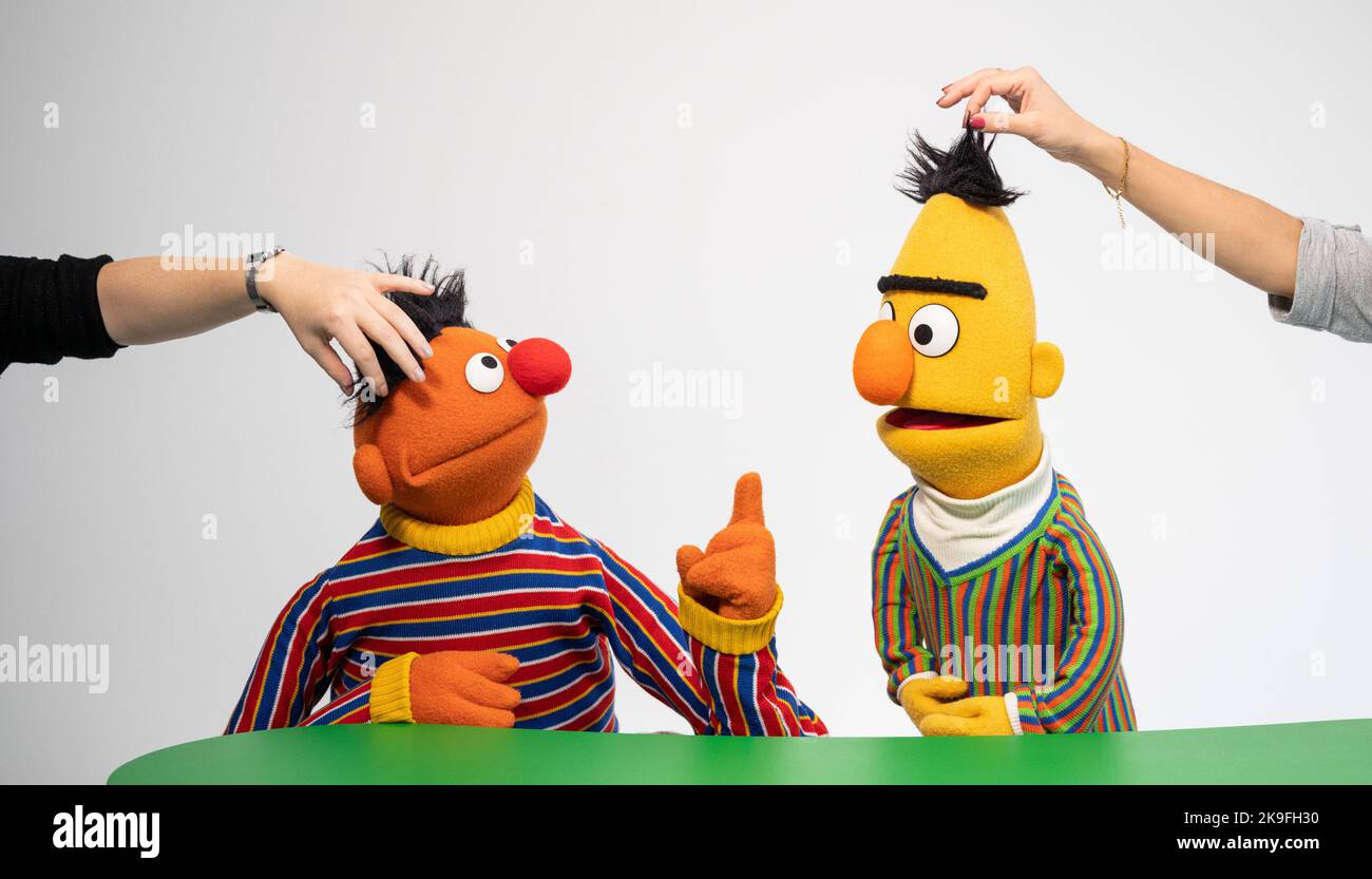 Hamburg, Germany. 24th Oct, 2022. The characters Ernie and Bert from ...