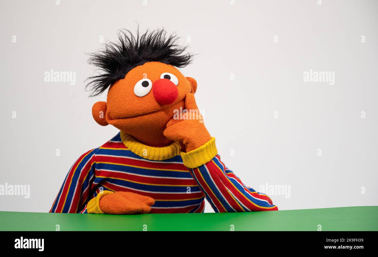 Hamburg, Germany. 24th Oct, 2022. The character Ernie from Sesame ...