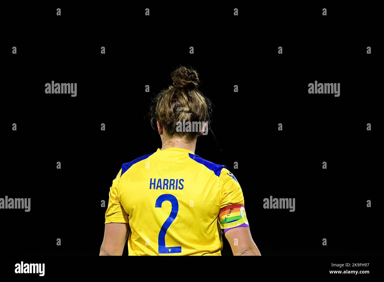 Barry, Wales. 27th Oct, 2022. Lauren Harris of Barry Town Utd Women ...