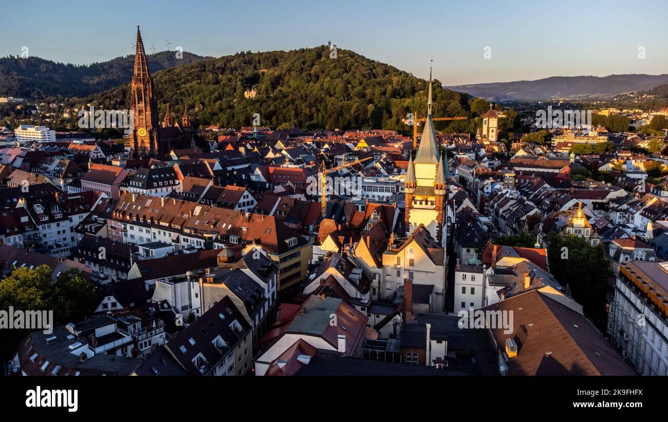 Schwabentor or Swabian gate, City Gate, Freiburg im Breisgau, Germany ...