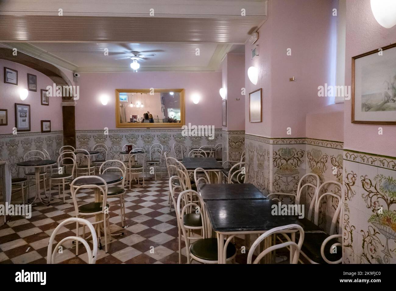 SINTRA, PORTUGAL - 27th JUNE 2022: Famous pastry cafe shop Piriquita ...