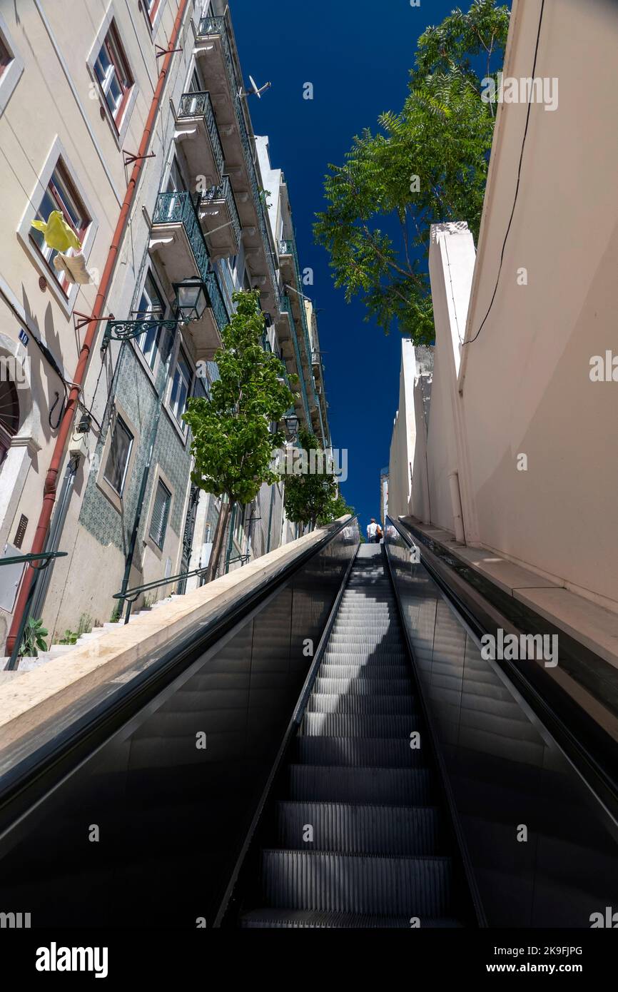 Automatic staircase structure hi-res stock photography and images - Alamy