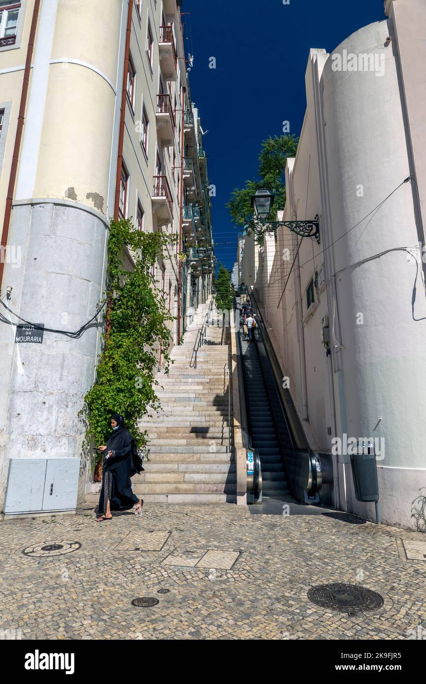 Automatic staircase structure hi-res stock photography and images - Alamy