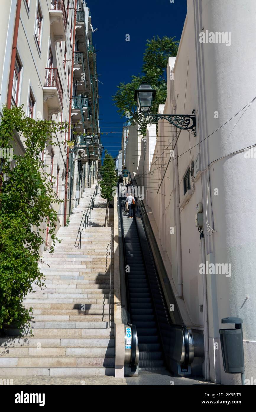 Automatic staircase structure hi-res stock photography and images - Alamy