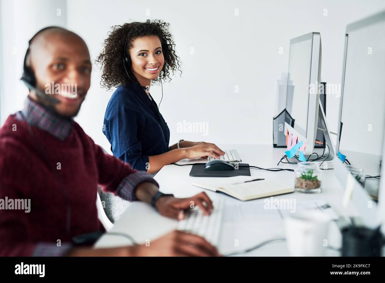 Our lines are always open. Cropped portrait of an attractive young ...