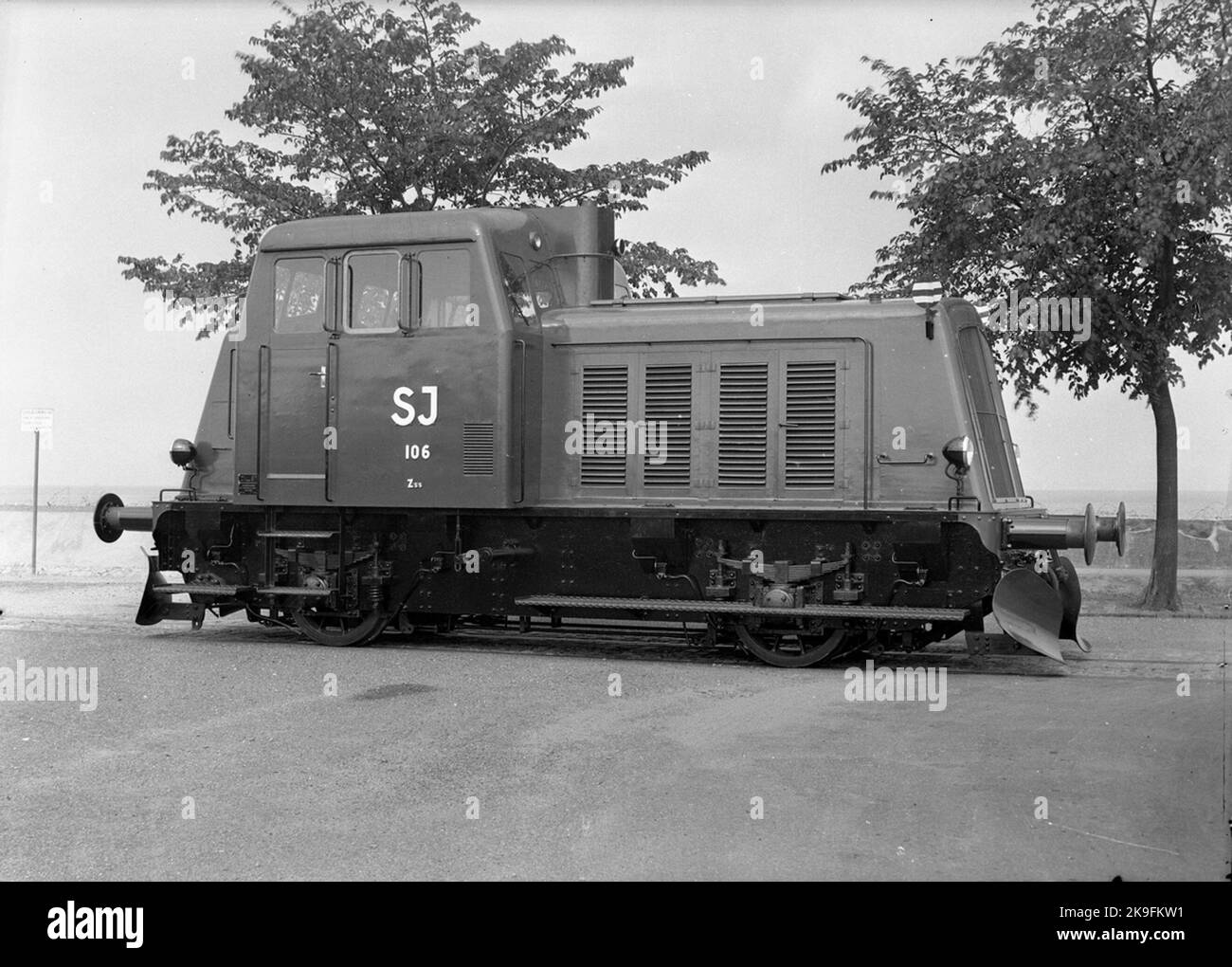 State Railways, SJ ZSS 106. Delivery Photo at Kockums Mechanical ...