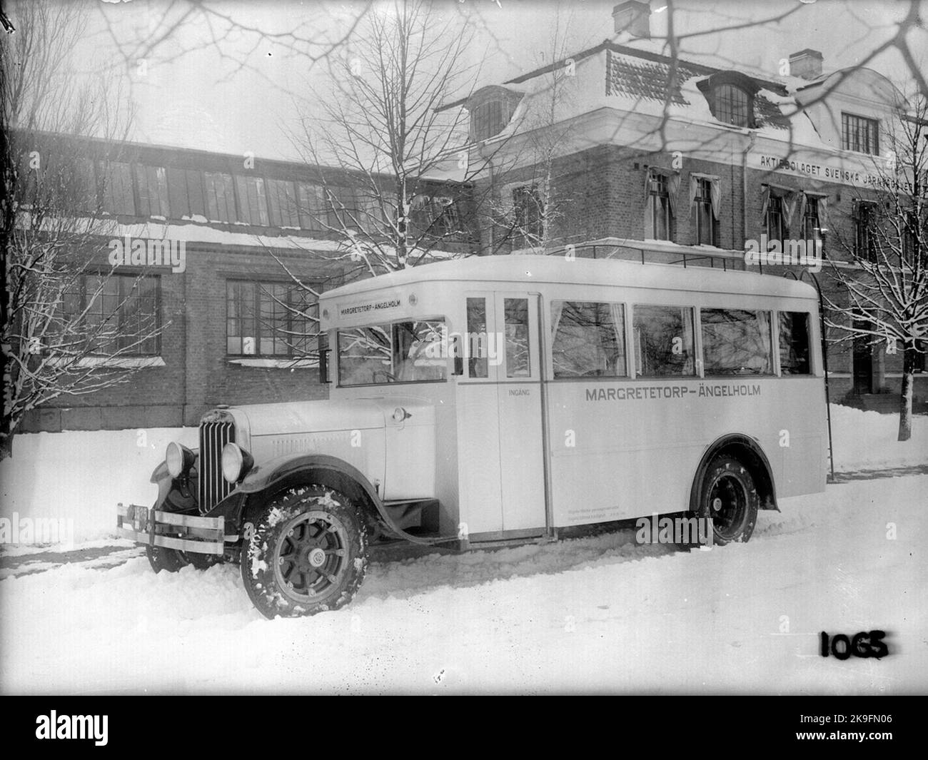 Reo Bus for Carl Svensson, Ängelholm. The Bus is Manufactured by AB ...