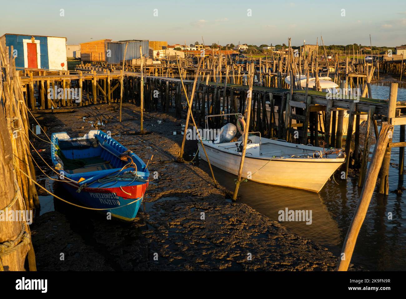 Old wooden palaphitic docks hi-res stock photography and images - Alamy