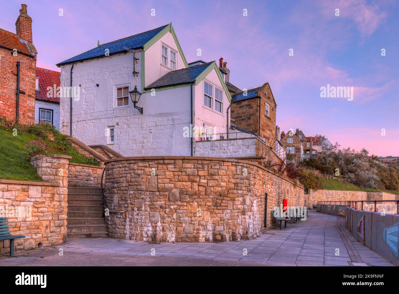 Robin Hood's Bay, North Yorkshire, England, United Kingdom Stock Photo ...