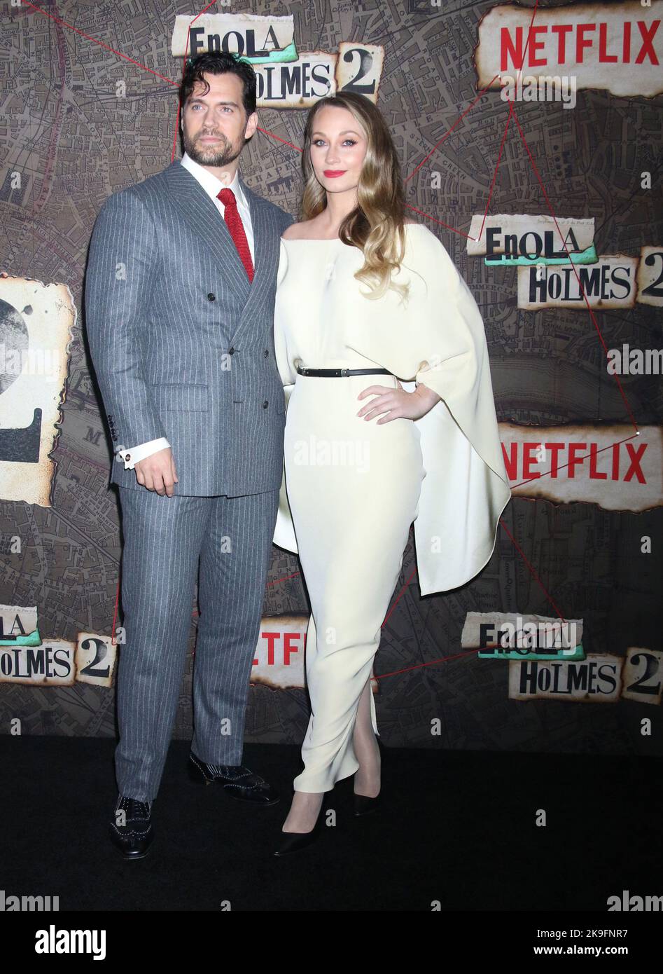 New York Premiere Of `Enola Holmes 2` at the Paris Theater. -PICTURED ...
