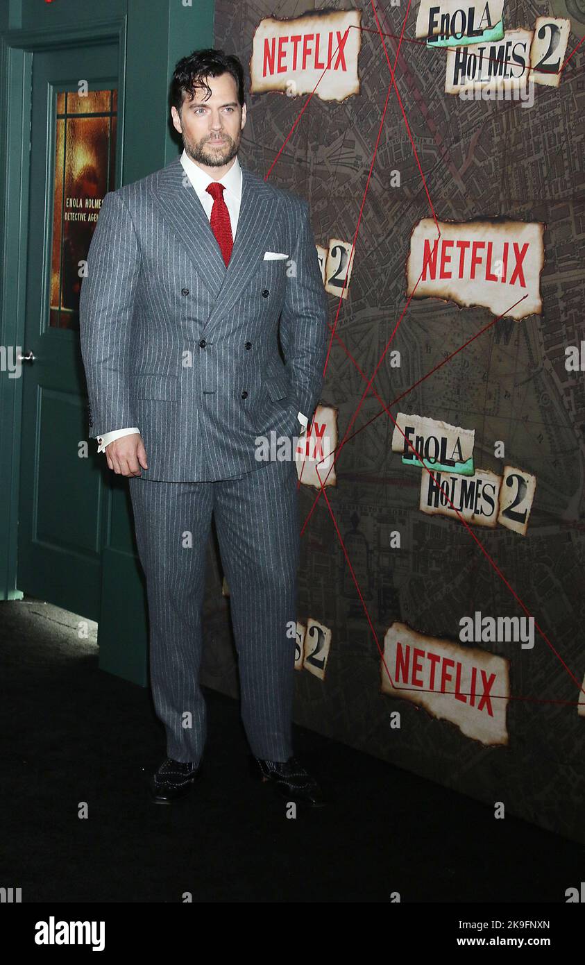 New York Premiere Of `Enola Holmes 2` at the Paris Theater. -PICTURED ...