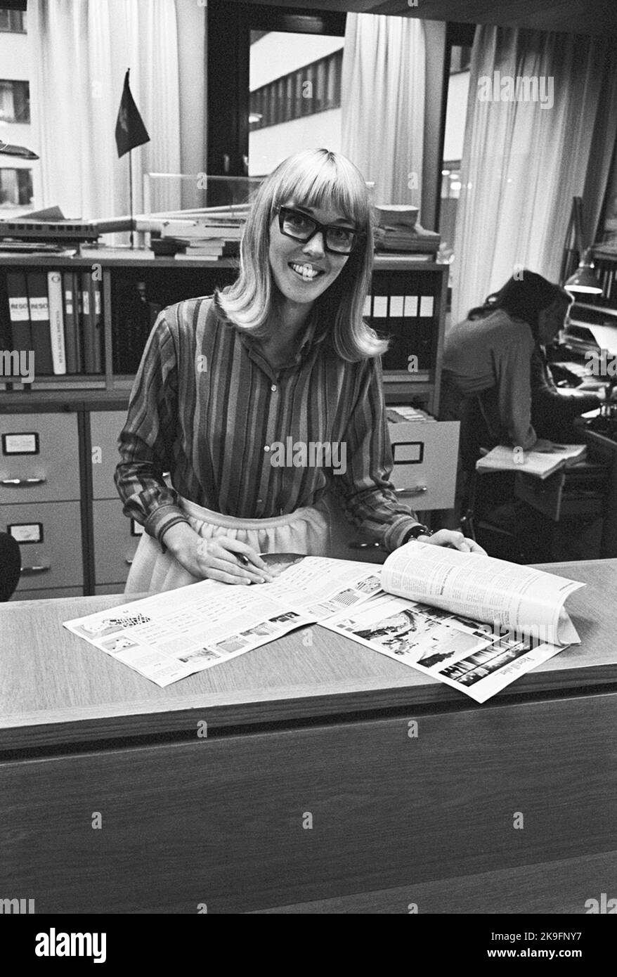 Reception travel agency Stock Photo - Alamy