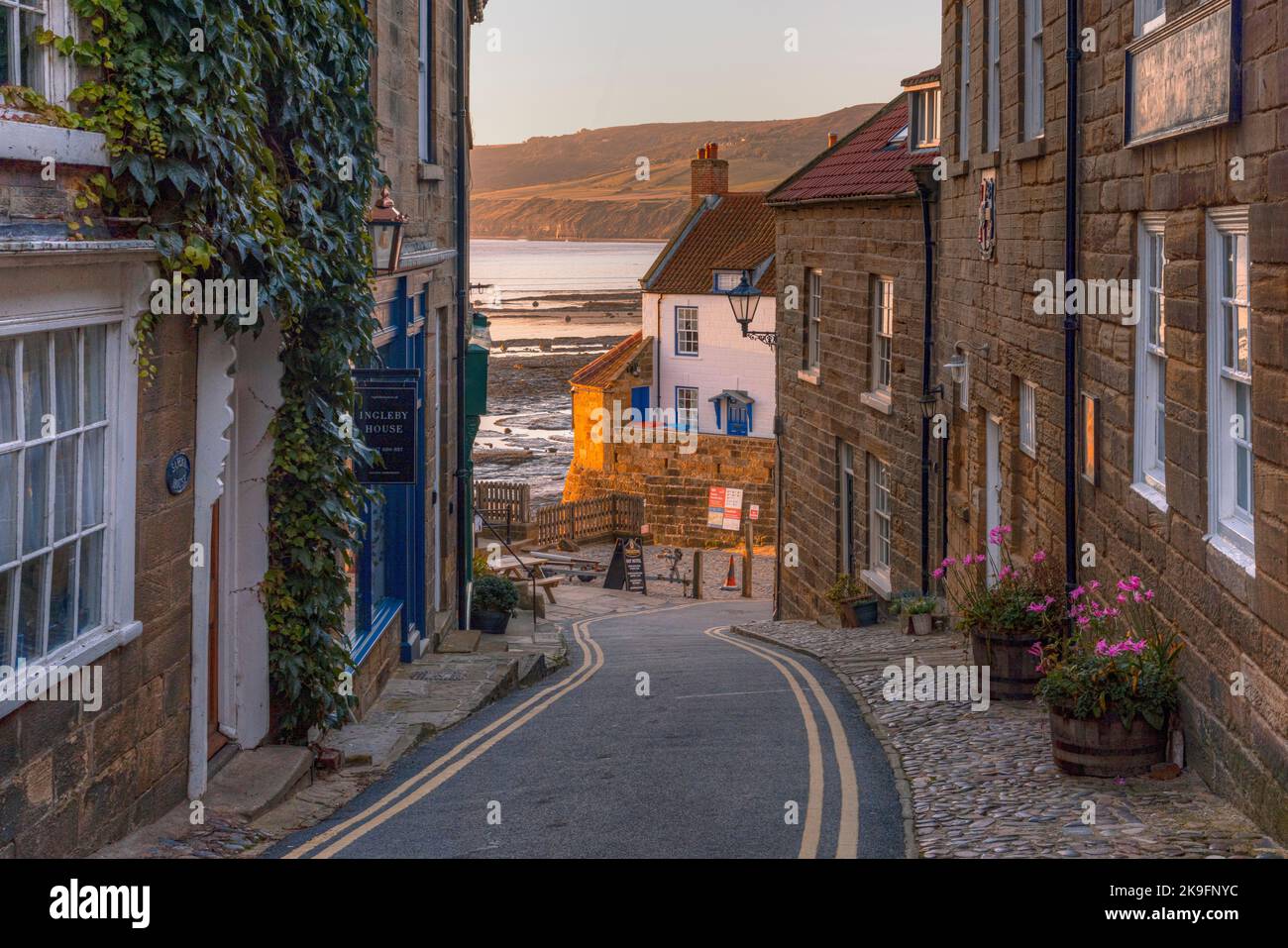 Robin Hood's Bay, North Yorkshire, England, United Kingdom Stock Photo ...
