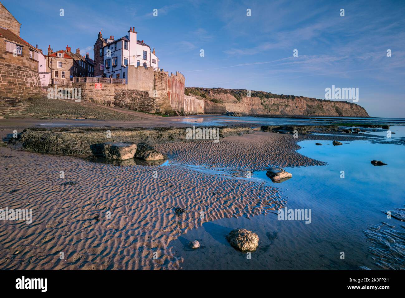 Robin Hood's Bay, North Yorkshire, England, United Kingdom Stock Photo ...