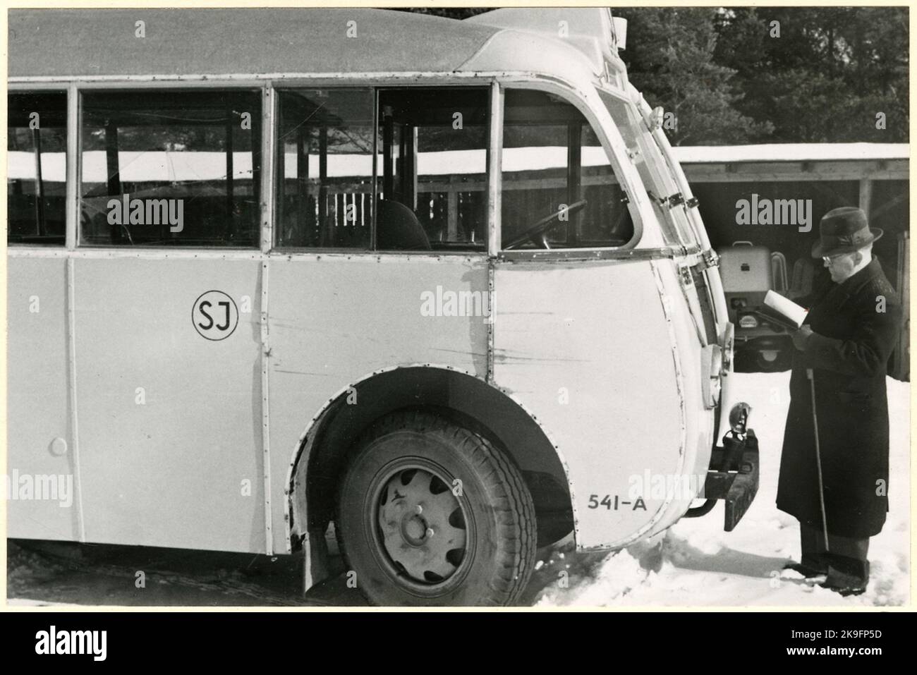 State Railways, SJ Bus 541-A Stock Photo - Alamy
