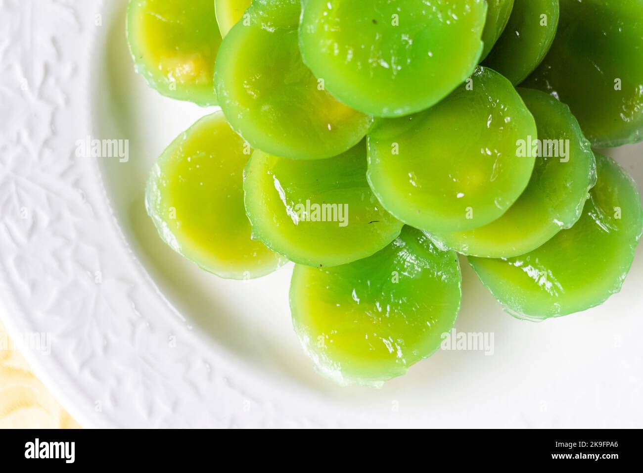 Local dessert made from rice flour in Cavite, Philippines Stock Photo ...