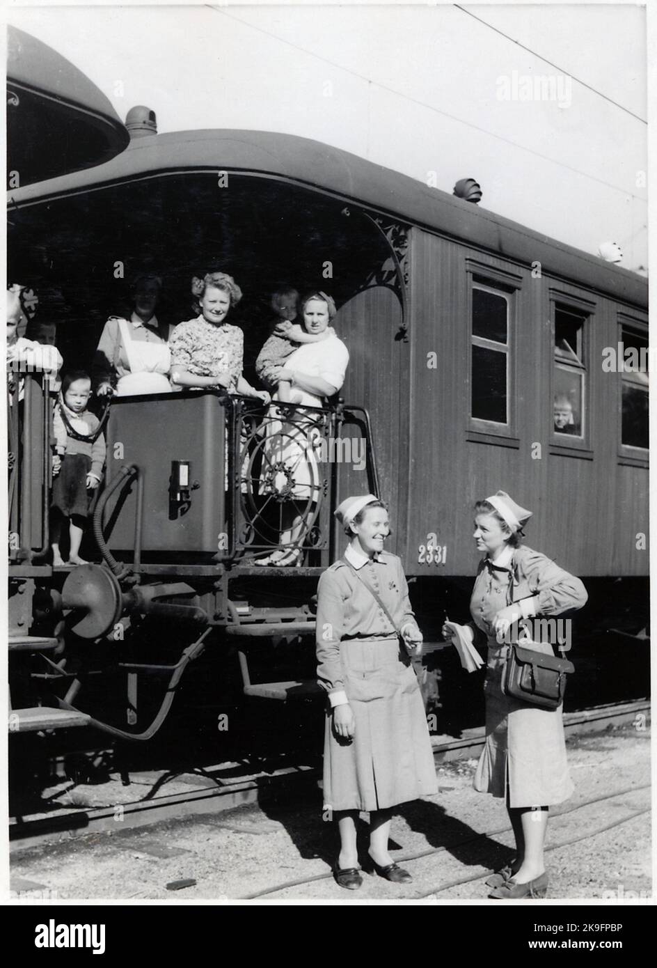 Finnish children's transport in Tomteboda. Cars 2331 in Tomteboda Stock ...