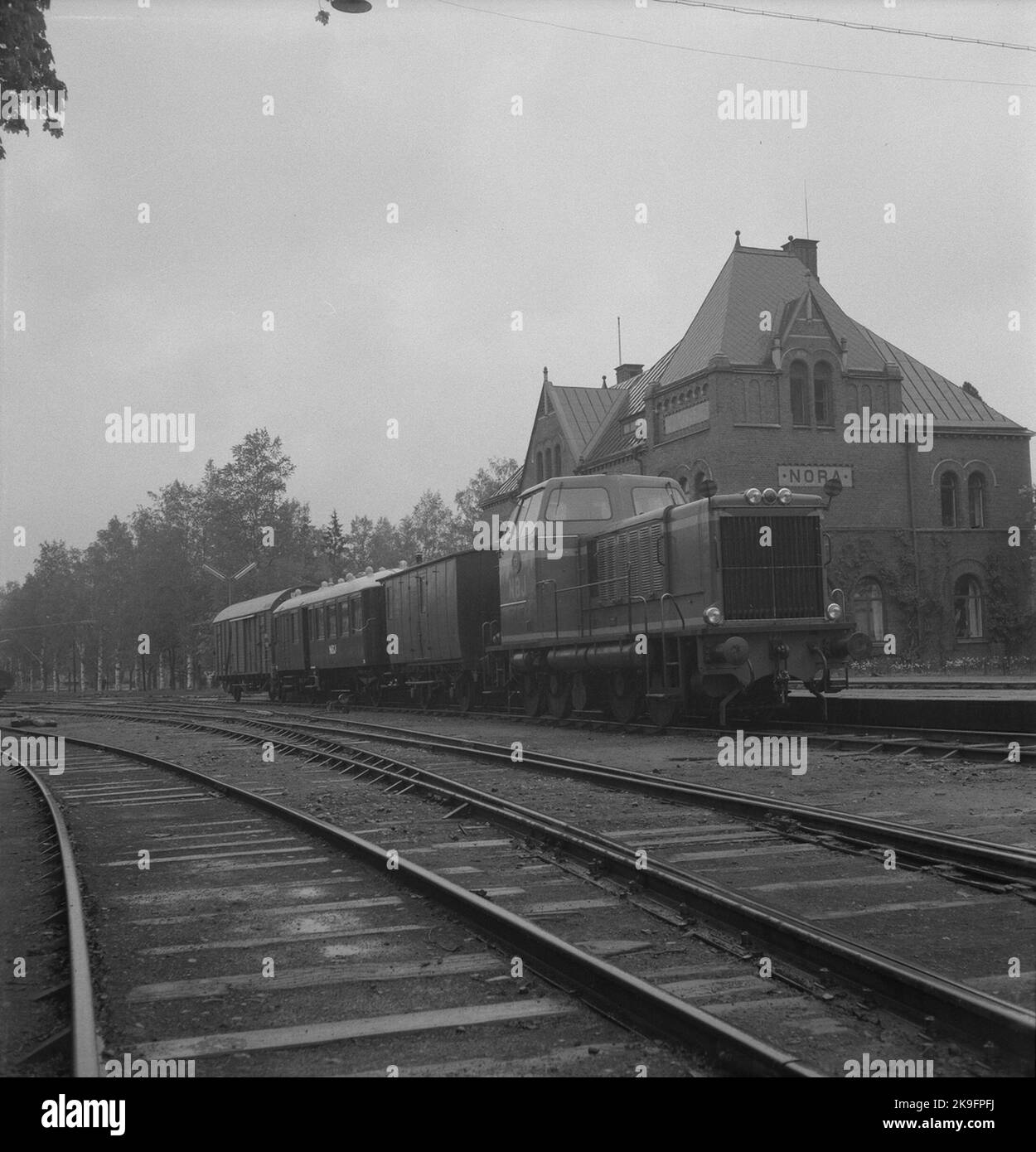 NBJ T21 with train list Personal trains Nora-Enervallanbsj (NBJ), Nora ...