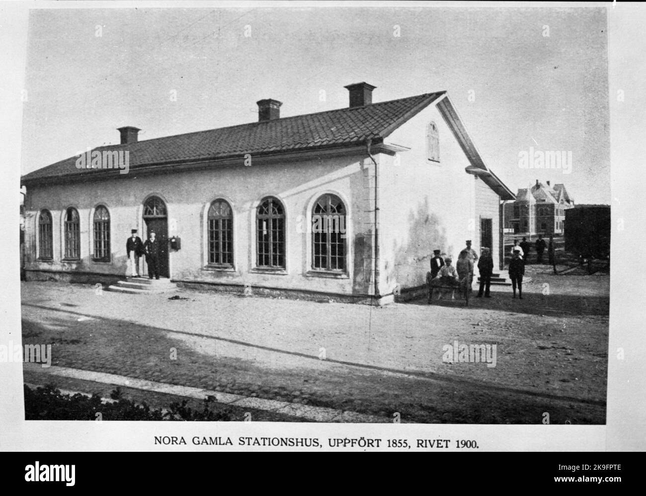 The old station house (1855 - 1900) The station was built in 1856. The ...