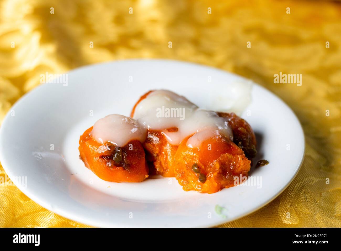 Local dessert made from rice flour in Cavite, Philippines Stock Photo ...