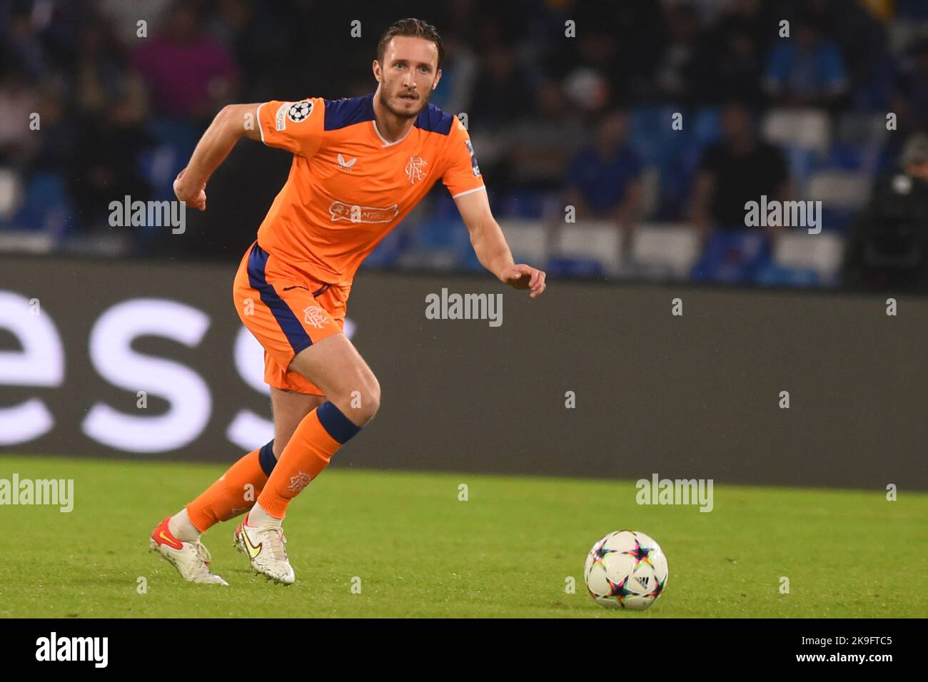 Naples, Italy. 26th Oct, 2022. Ianis Hagi Rangers Football Club in ...