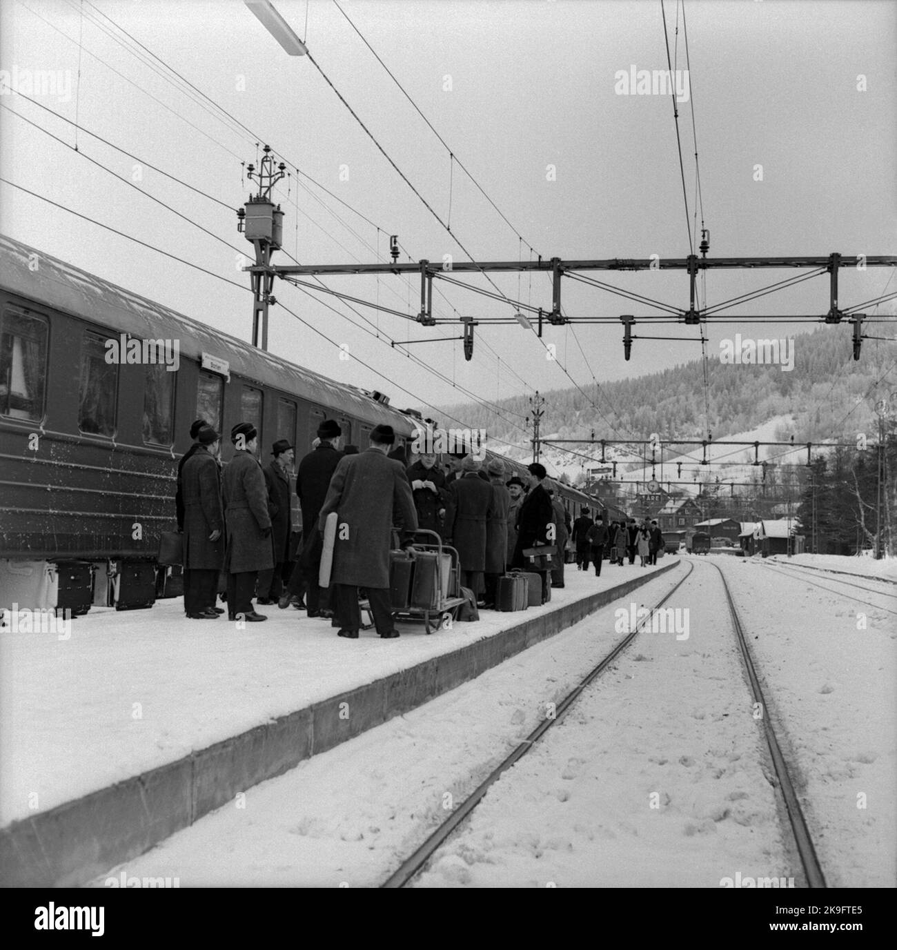 The State Railways, SJ Press Ombudsman conference in Åre Stock Photo ...