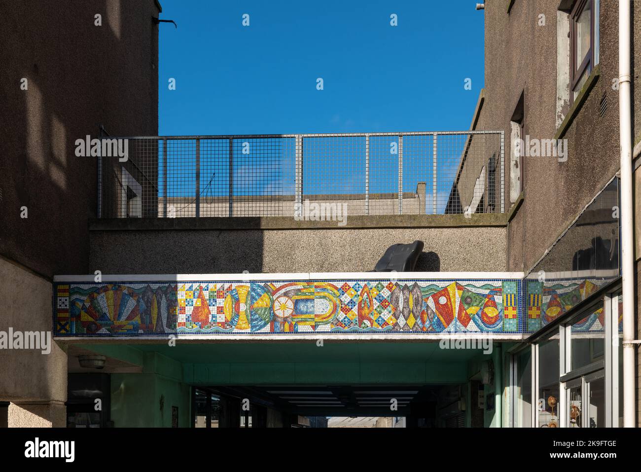 26 October 2022. Fraserburgh, Aberdeenshire, Scotland. This is a chair ...