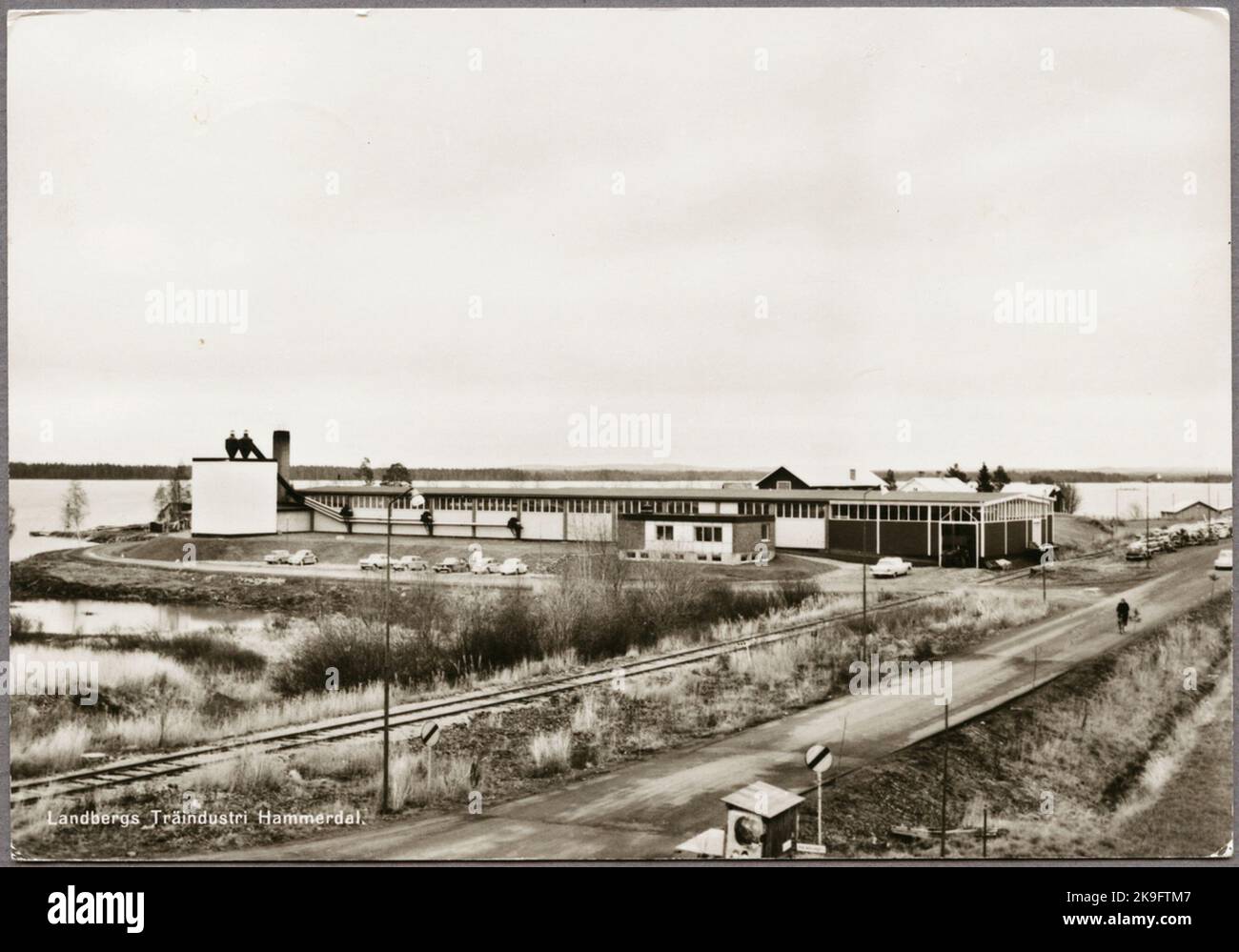 Landberg's wood industry in Hammerdal Stock Photo - Alamy