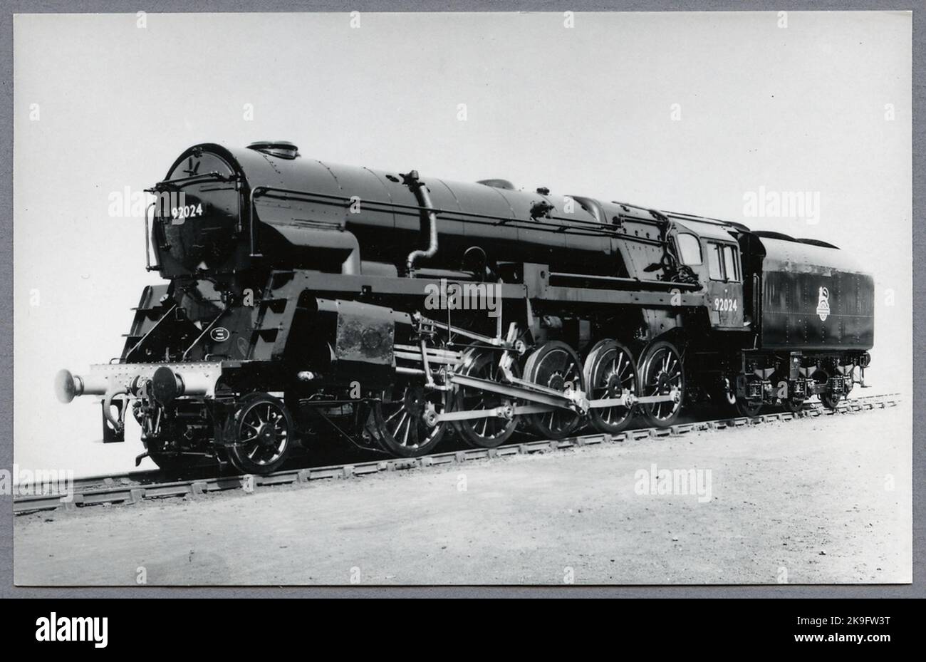 British Railways, BR BR9F 92024 Stock Photo - Alamy