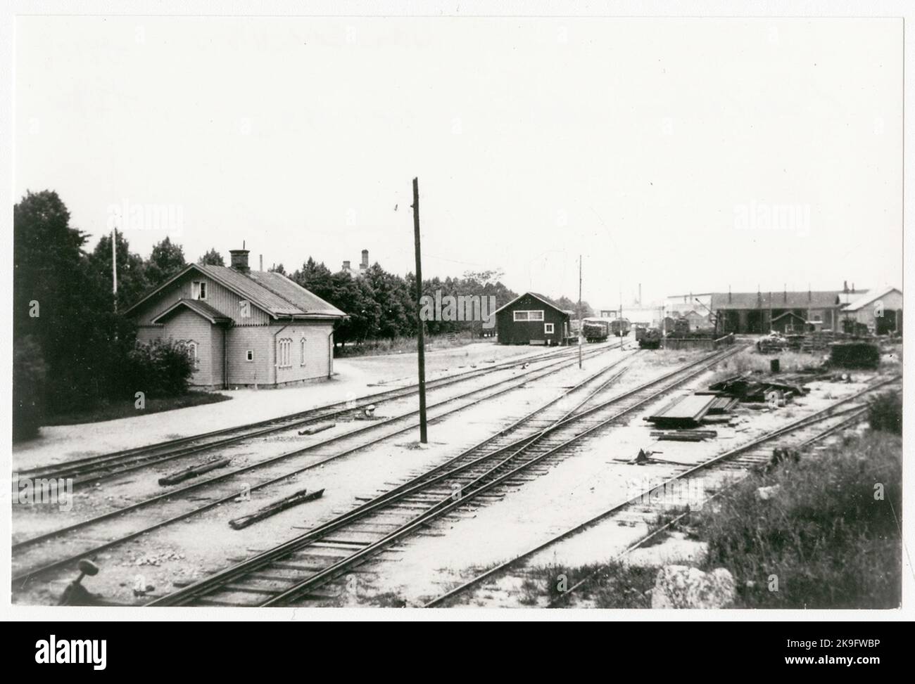 Eskilstuna Norra station Stock Photo - Alamy