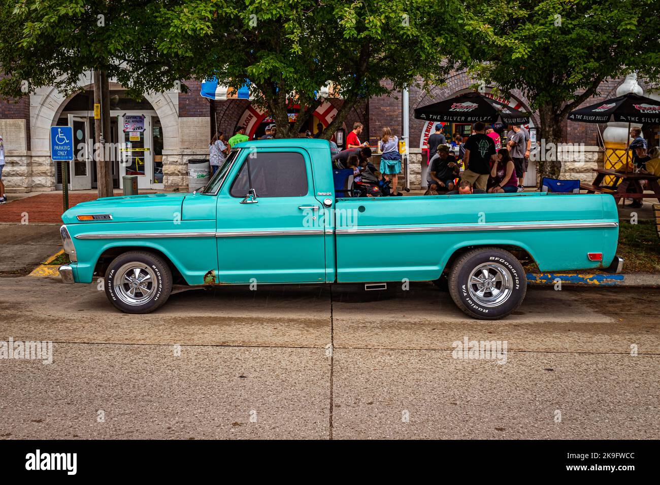 Ford Pickup Truck Side View