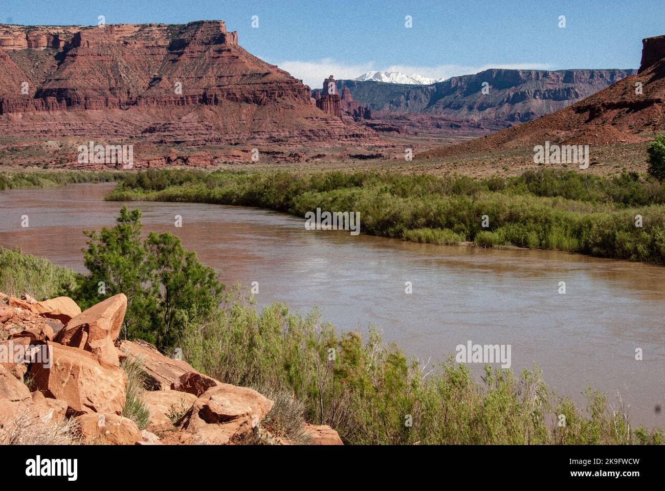 Incredible Scenery From Cisco to Moab, Utah Stock Photo - Alamy