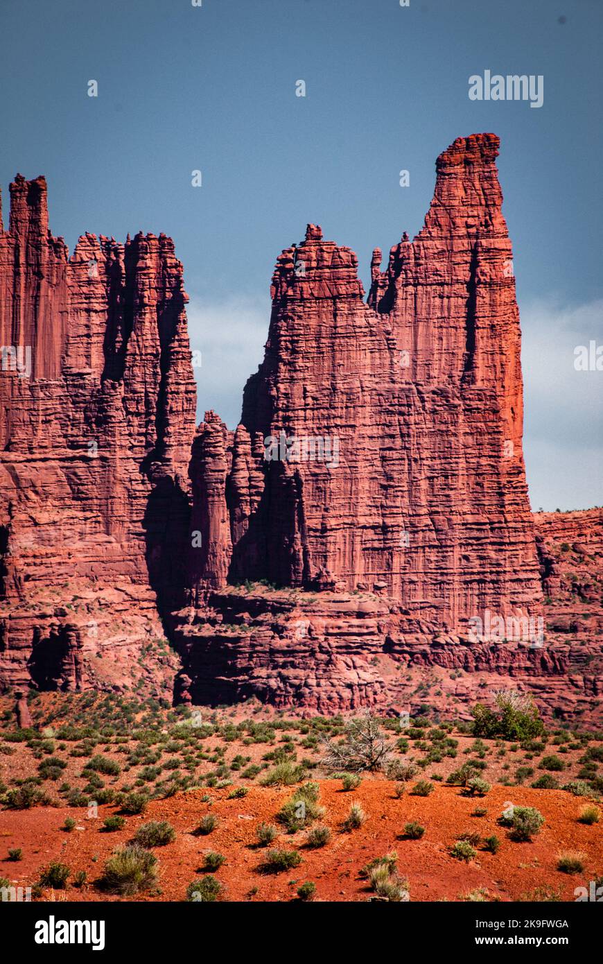 Incredible Scenery From Cisco to Moab, Utah Stock Photo - Alamy