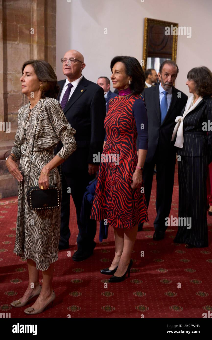Oviedo. Spain. 20221028, Ana Patricia Botin attends Audience with ...