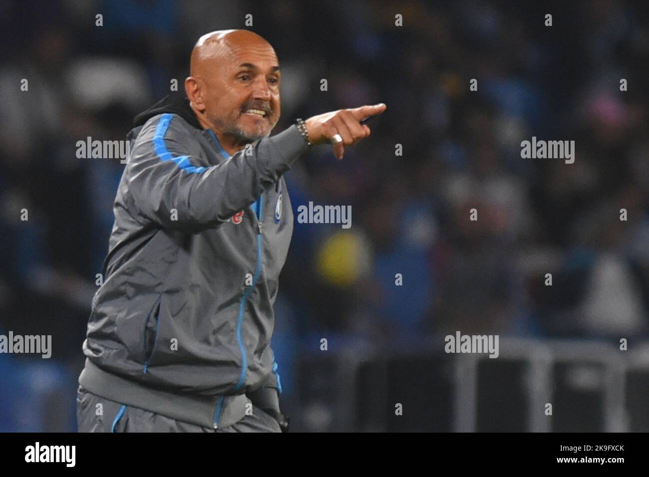 Naples, Italy. 26th Oct, 2022. Luciano Spalletti Manager of SSC Napoli ...