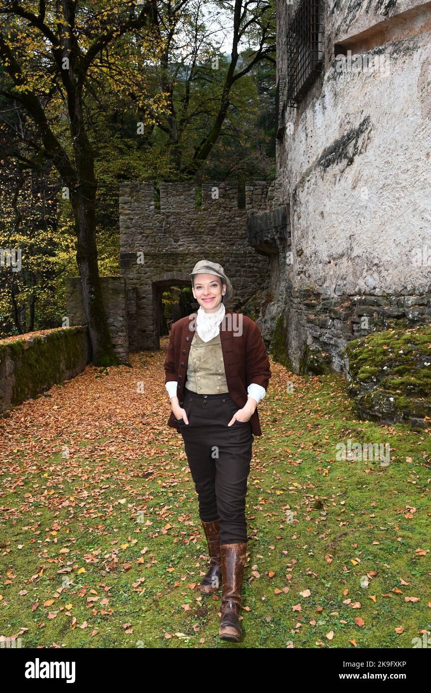 PRODUCTION - 24 October 2022, Italy, Montan: Exclusive Actress Judith ...