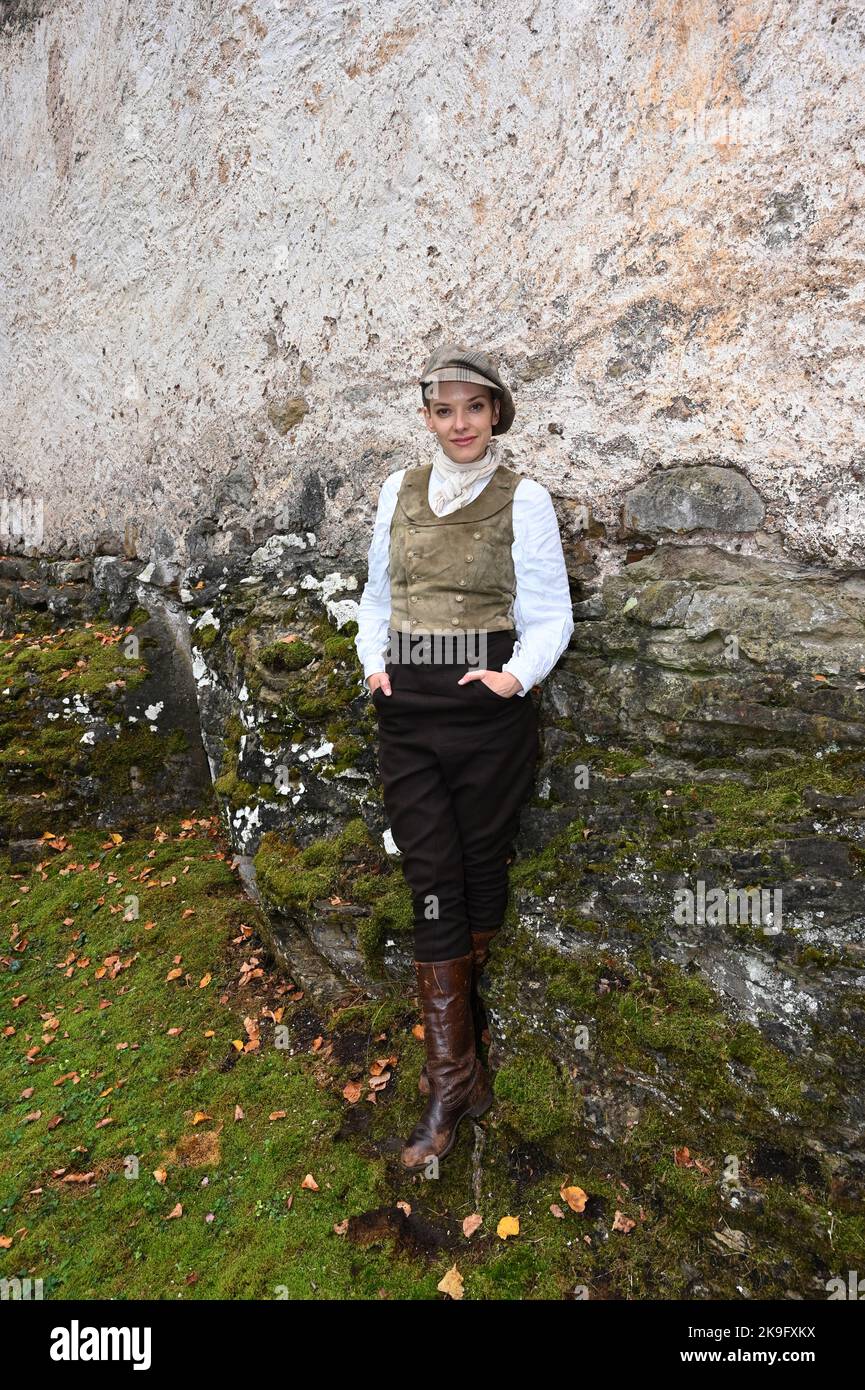 PRODUCTION - 24 October 2022, Italy, Montan: Exclusive Actress Judith ...