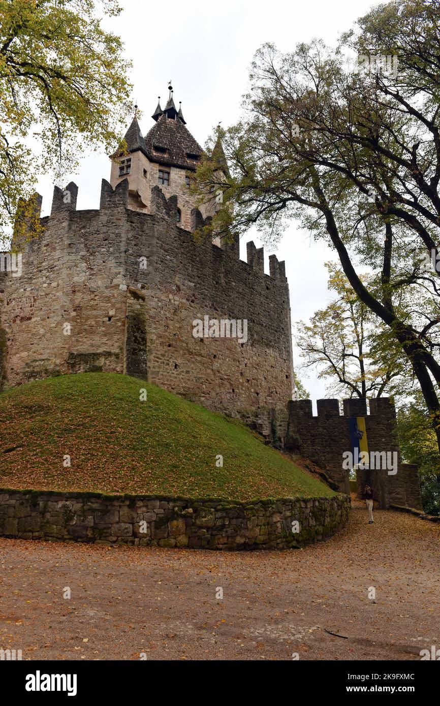 PRODUCTION - 24 October 2022, Italy, Montan: Exclusively Enns Castle ...