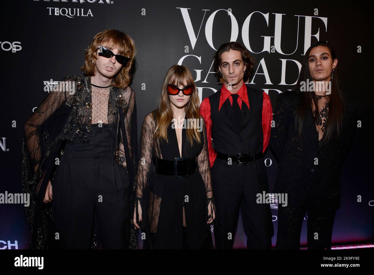 Maneskin red carpet hi-res stock photography and images - Alamy