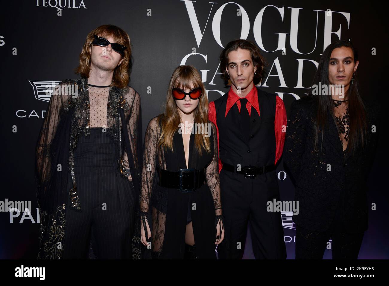 Maneskin red carpet hi-res stock photography and images - Alamy
