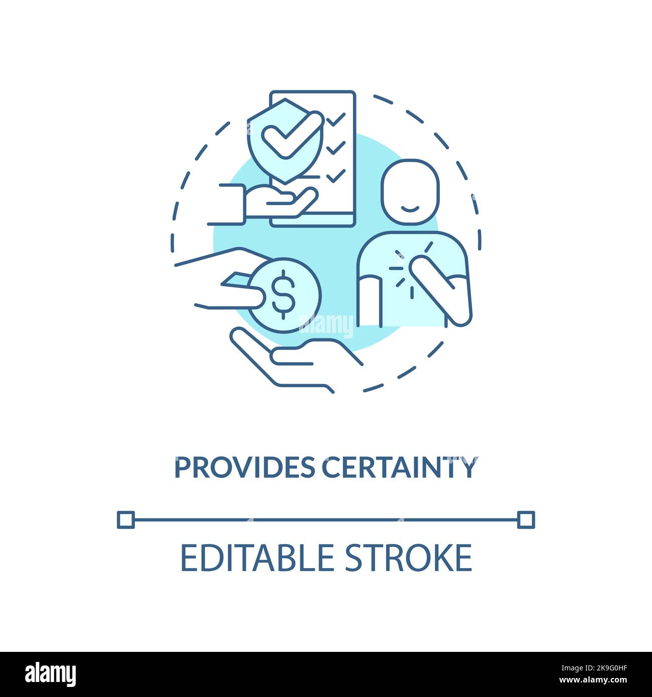 Certainty Stock Vector Images - Alamy