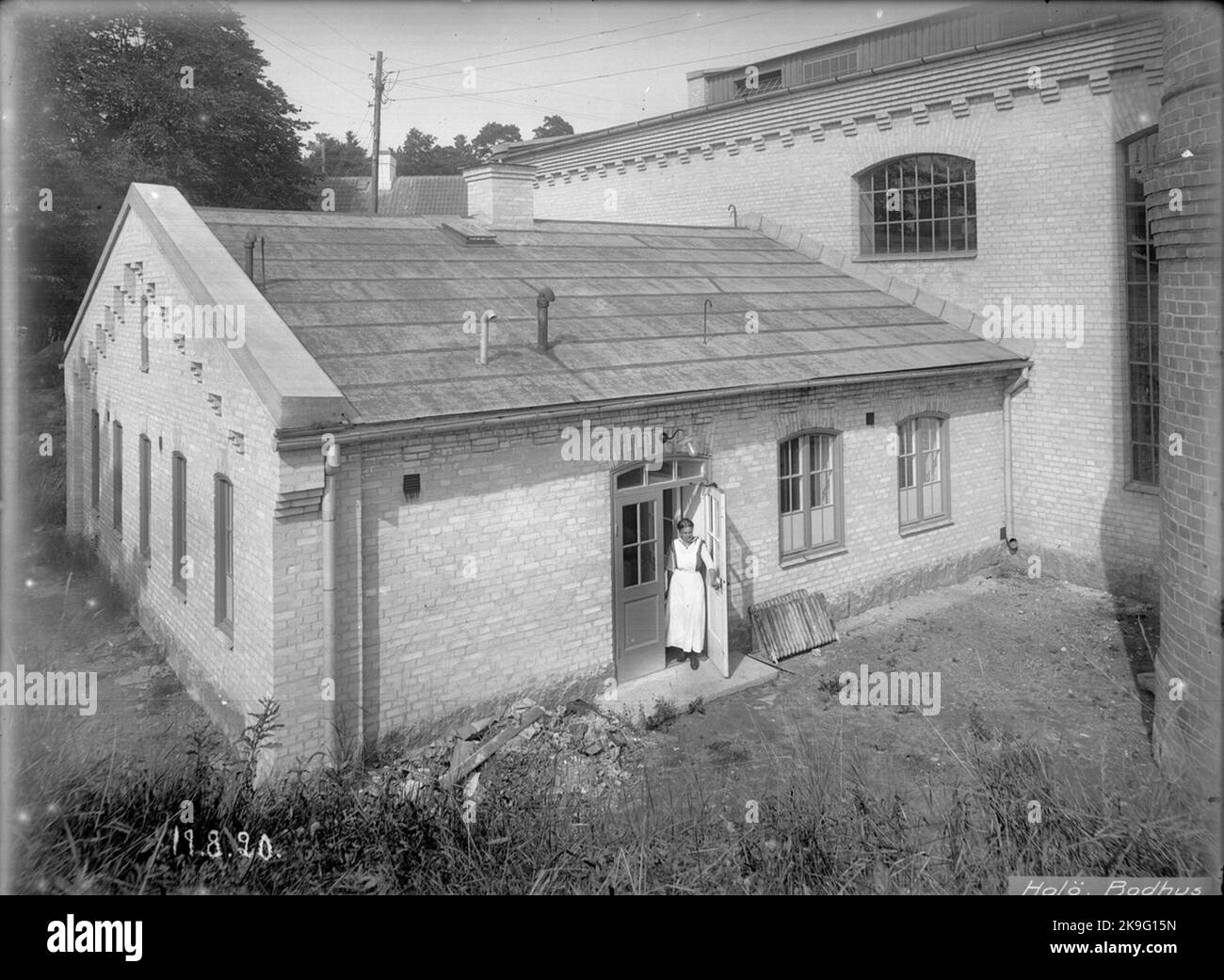 Badhus I Hagalund Stock Photo - Alamy