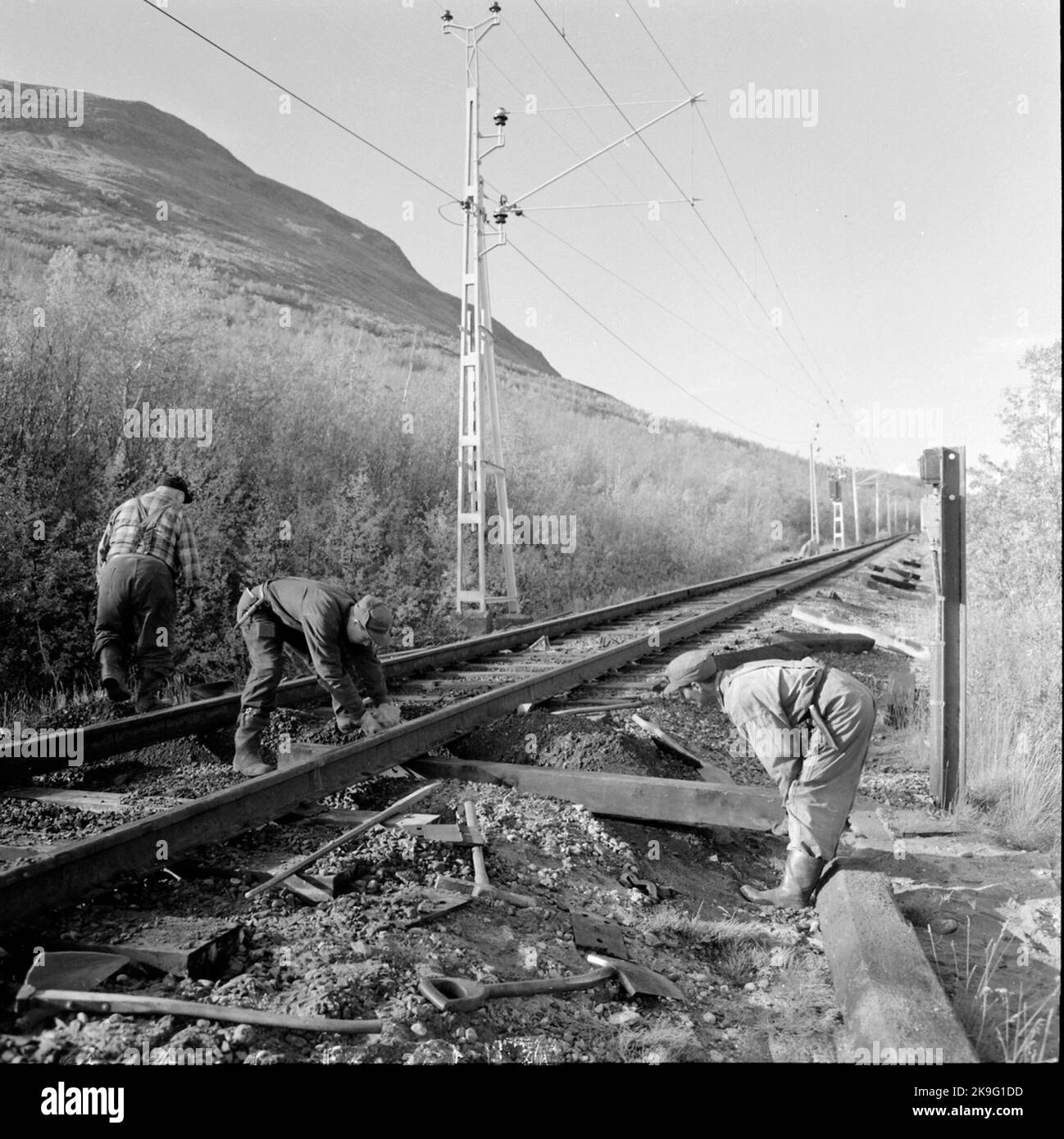 Track adjustment hi-res stock photography and images - Alamy