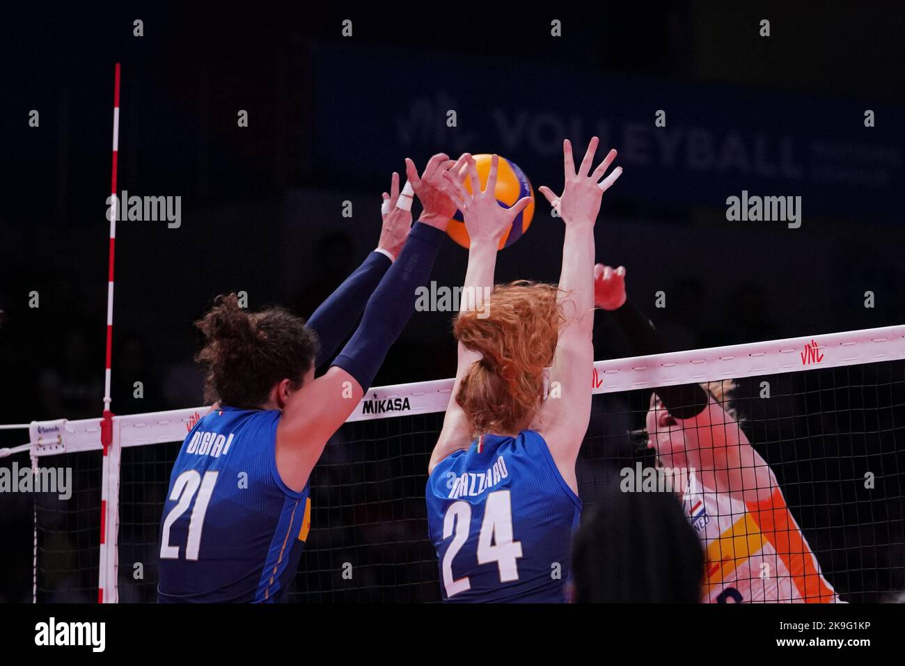 ANKARA, TURKIYE - JUNE 03, 2022: Degradi Alice Carlotta and Mazzaro ...