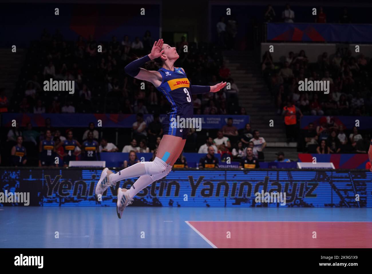 ANKARA, TURKIYE - JUNE 03, 2022: Gennari Alessia serves during ...